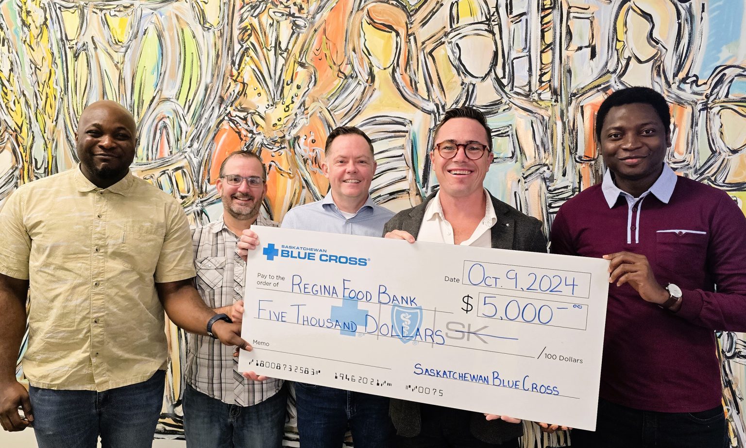 Saskatchewan Blue Cross supports the Regina and Saskatoon Food Banks ...